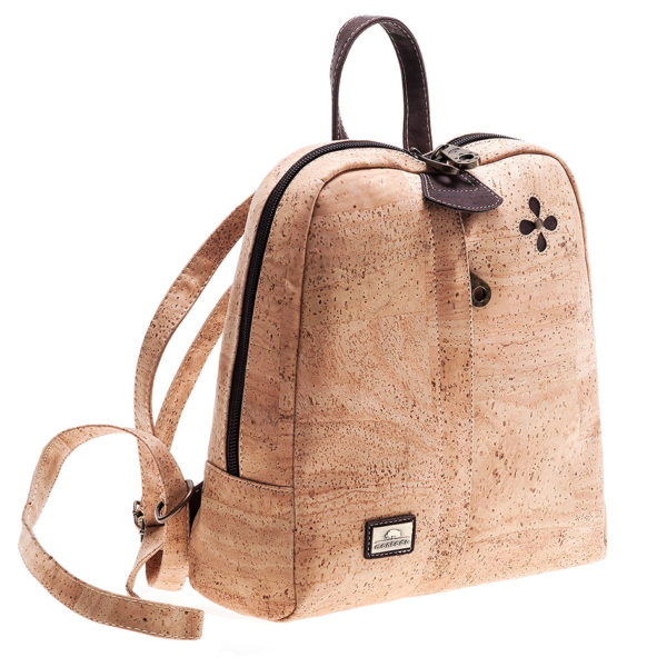 Cork Backpack with Cork Detail - Montado